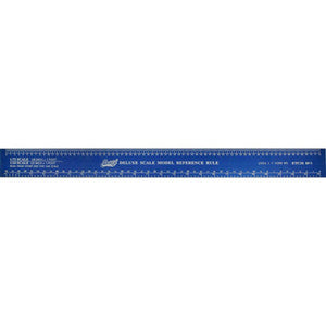 Scale Ruler 12" 1/35, 1/24, 1/25 55779