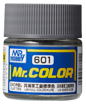 Flat IJN Hull Gray Color Kure Mr.Color 10ml C601